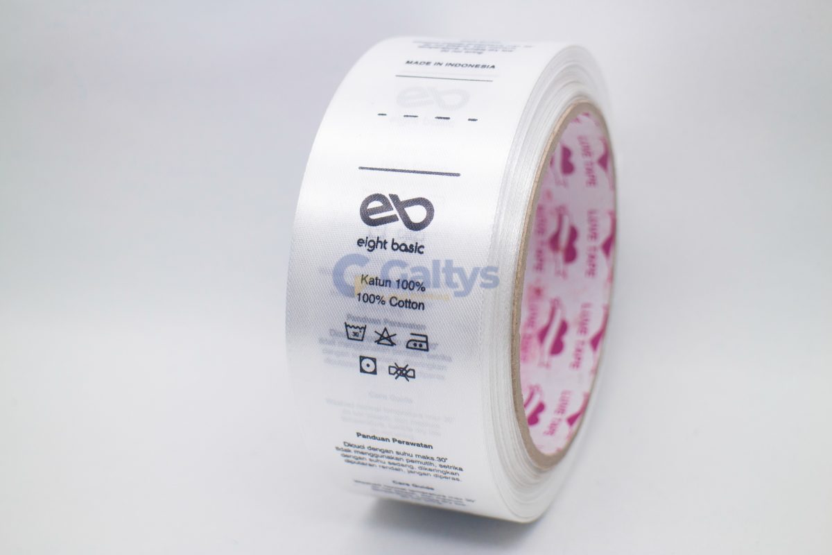 3 Jenis Bahan Label Baju yang Banyak Digunakan - Galtys Label Sticker
